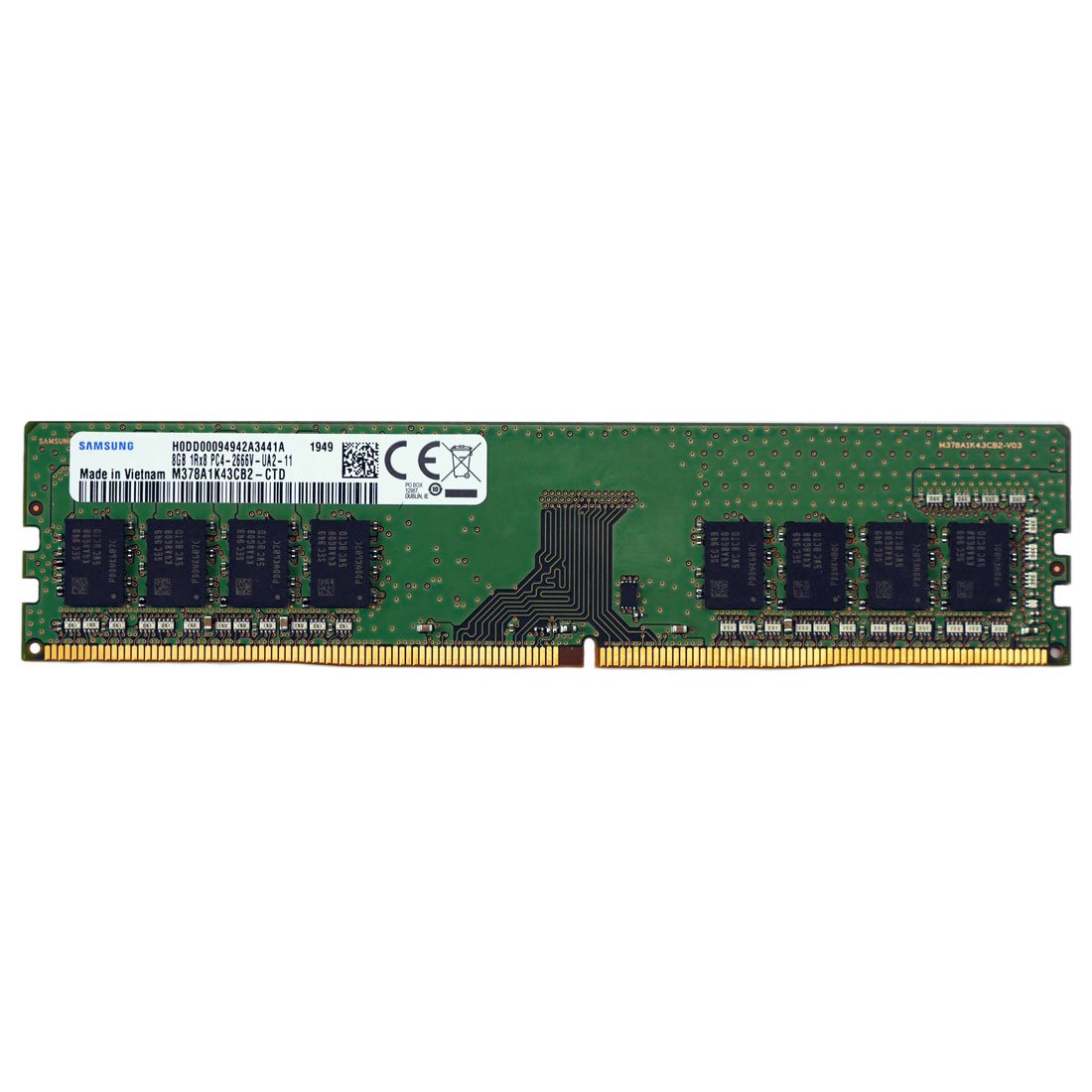 Samsung M378A1K43CB2-CTD RAM 8 Go DDR4 2666 MHz M378A1K43CB2-CTD pas cher