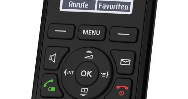 Fon M3 Téléphone DECT Identification de l'appelant Noir 20003097 pas cher