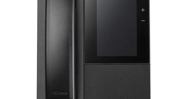 POLY CCX 505 téléphone fixe Noir 24 lignes LCD Wifi 82Z79AA pas cher