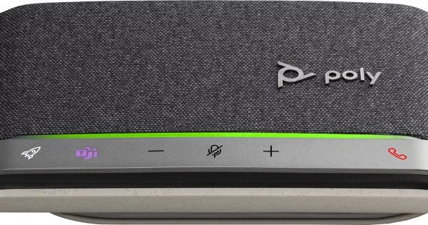 POLY Sync 20+M Microsoft Teams Certified USB-C Speakerphone 772D1AA pas ...