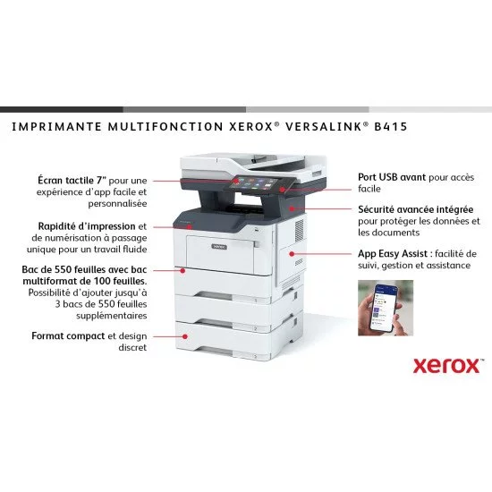 Xerox VersaLink Imprimante multifonction B415 B415V_DN pas cher