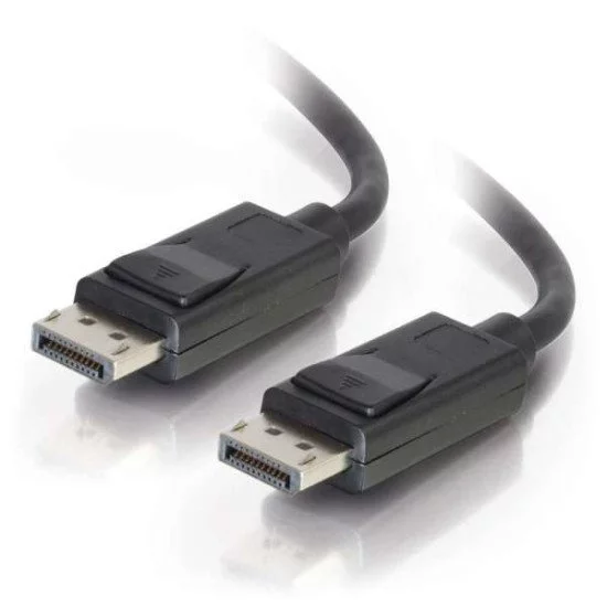 C2G 5m DisplayPort Cable with Latches 4K - 8K UHD M/M - Black Noir ...