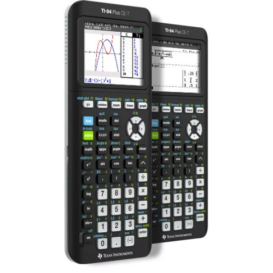 Texas Instruments TI-84 Plus CE-T calculatrice Bureau Calculatrice ...