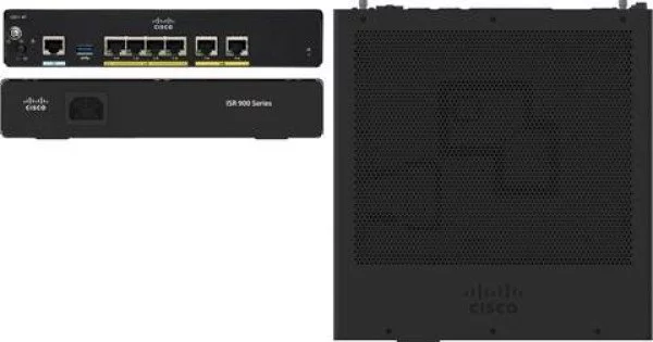 Cisco C921-4PLTEGB Routeur connecté Gigabit Ethernet Noir C921-4PLTEGB ...