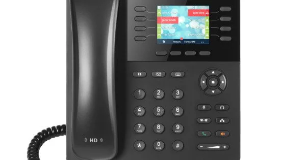 Grandstream Networks GXP2135 téléphone fixe Noir 8 lignes TFT GXP2135 ...