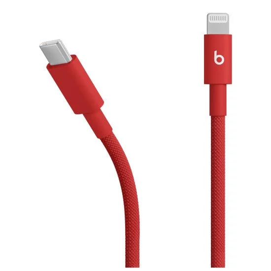 Apple Beats 1,5 m Rouge MFEH4ZM/A pas cher