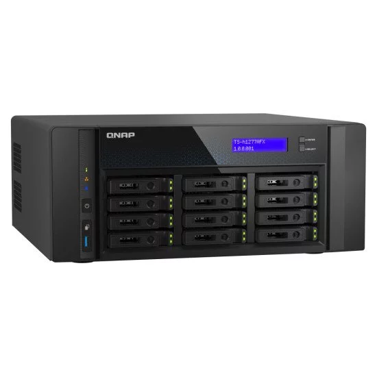 QNAP TS-H1277AFX-R7-32G serveur de stockage NAS Tower AMD Ryzen™ 7 32 ...