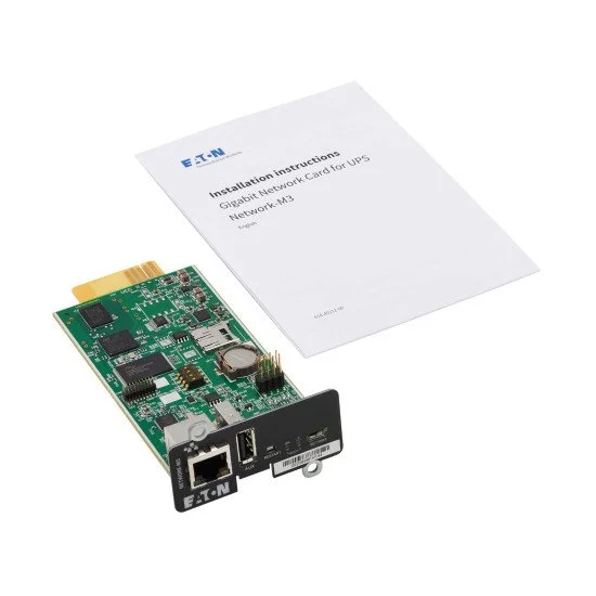 Eaton NETWORK-M3 carte réseau Interne Ethernet 1000 Mbit/s NETWORK-M3 ...