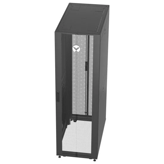 Vertiv VR Rack VR3100 étagère 42U Rack autonome Noir, Transparent ...