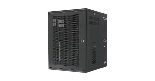 Panduit PZWMC1830P étagère 18U Rack monté sur le mur Noir PZWMC1830P ...