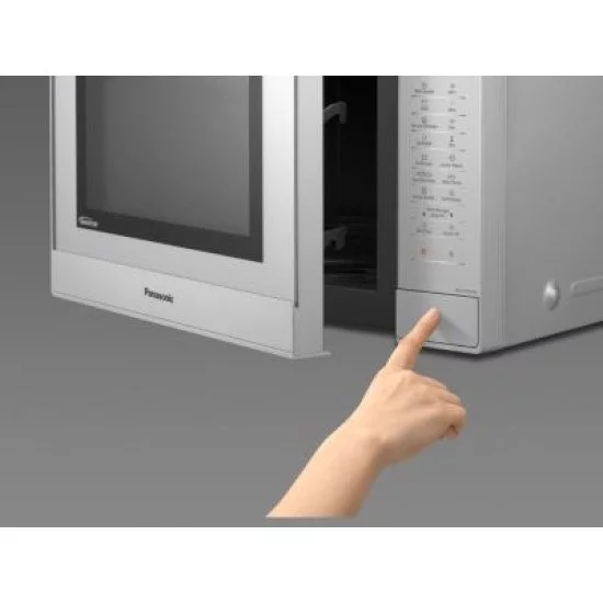 Panasonic NN-GT47KMGPG micro-onde Comptoir Micro-ondes grill 31 L 1000 W Argent NN-GT47KMGPG pas ...