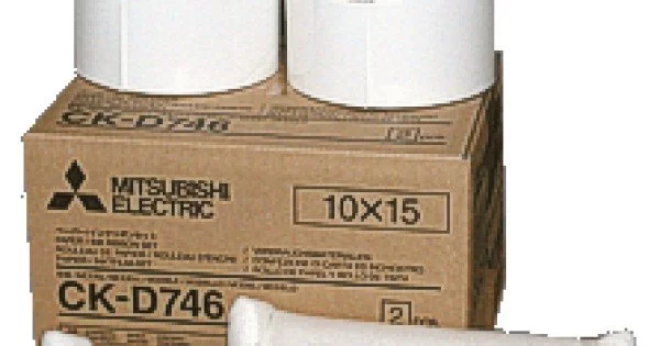 Mitsubishi Electric CK-D746 papier photos Blanc 485080 pas cher