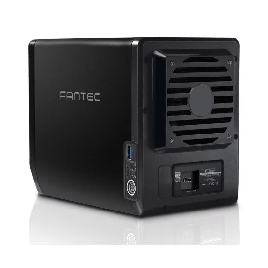 Fantec QB-35U31R boîtier de disques Tower Noir 2124 pas cher
