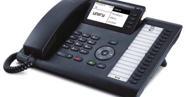 Unify OpenScape DeskPhone CP400T téléphone fixe Noir TFT L30250-F600 ...