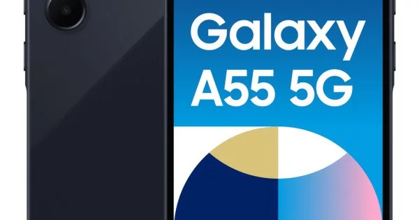 Samsung Galaxy A55 5G 16,8 cm (6.6") Double SIM hybride USB Type-C 8 Go 128 Go 5000 mAh Marine ...