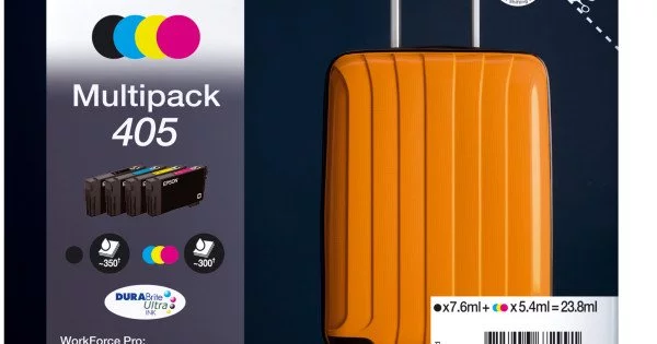 Epson Multipack 4-colours 405 DURABrite Ultra Ink C13T05G64010 pas cher