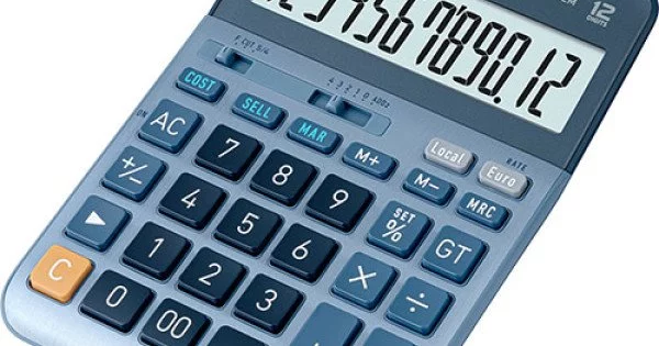 Casio DF-120EM calculatrice Bureau Calculatrice à écran Bleu DF-120EM pas cher