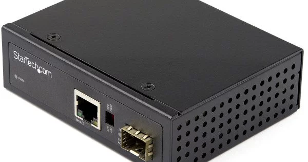 StarTech.com Convertisseur Fibre RJ45 Industriel - 1Gbps SFP vers ...