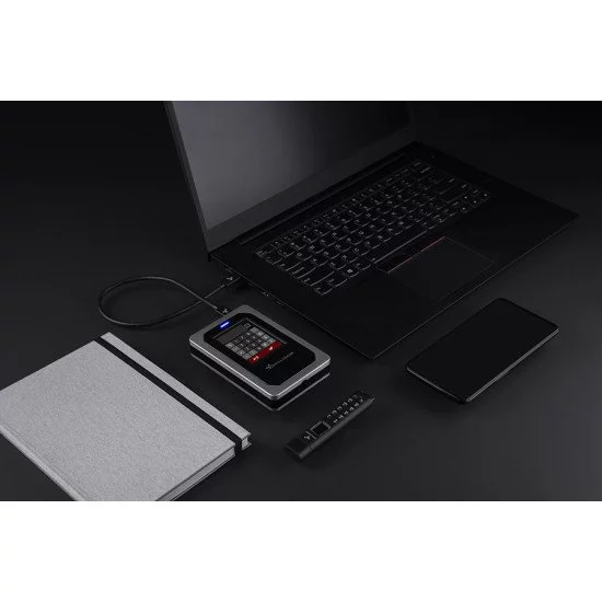 DataLocker DL4 FE 4 To Aluminium, Noir DL4-SSD-4TB-FE pas cher