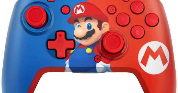 PDP Mario REMATCH Bleu, Rouge USB Manette de jeu Nintendo Switch ...