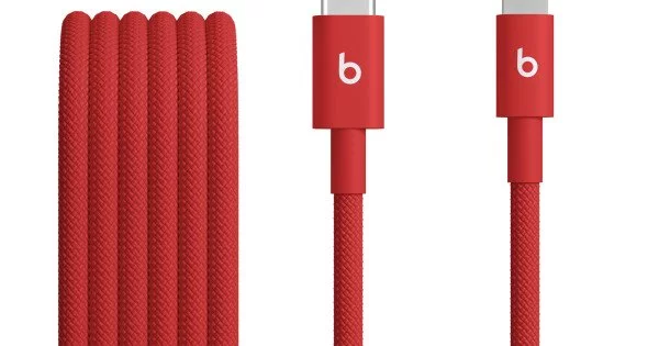 Apple Beats 1,5 m Rouge MFEH4ZM/A pas cher