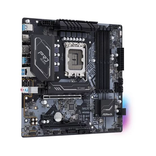 Asrock H670M Pro RS Intel H670 LGA 1700 micro ATX 90-MXBHK0-A0UAYZ pas cher