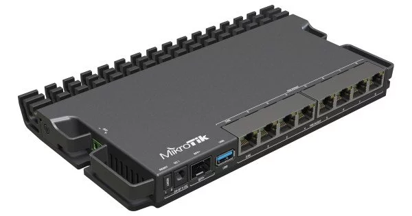 Mikrotik RB5009UPR+S+IN Routeur connecté 2.5 Gigabit Ethernet, Gigabit ...