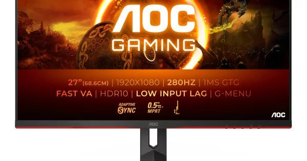 AOC G2 27G2ZN3/BK écran PC 68,6 cm (27") 1920 x 1080 pixels Full HD LCD ...
