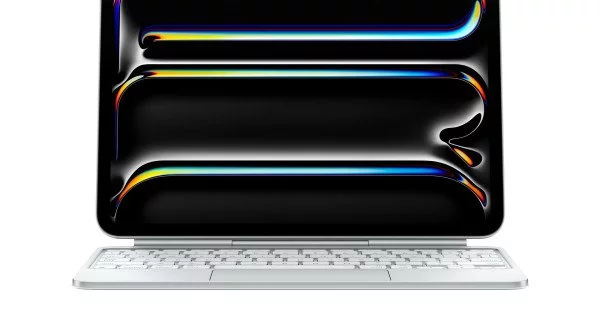 Apple Magic Keyboard QWERTY Suisse Blanc MWR03SM/A pas cher